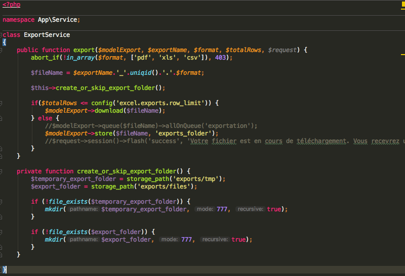 Export to pdf with ShouldQueue enabled · Issue #2467 · SpartnerNL/Laravel-Excel · GitHub