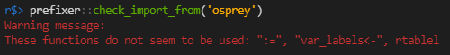 Run `prefixer::check_import_from()` for each repo and analyse the results · Issue #204 ...