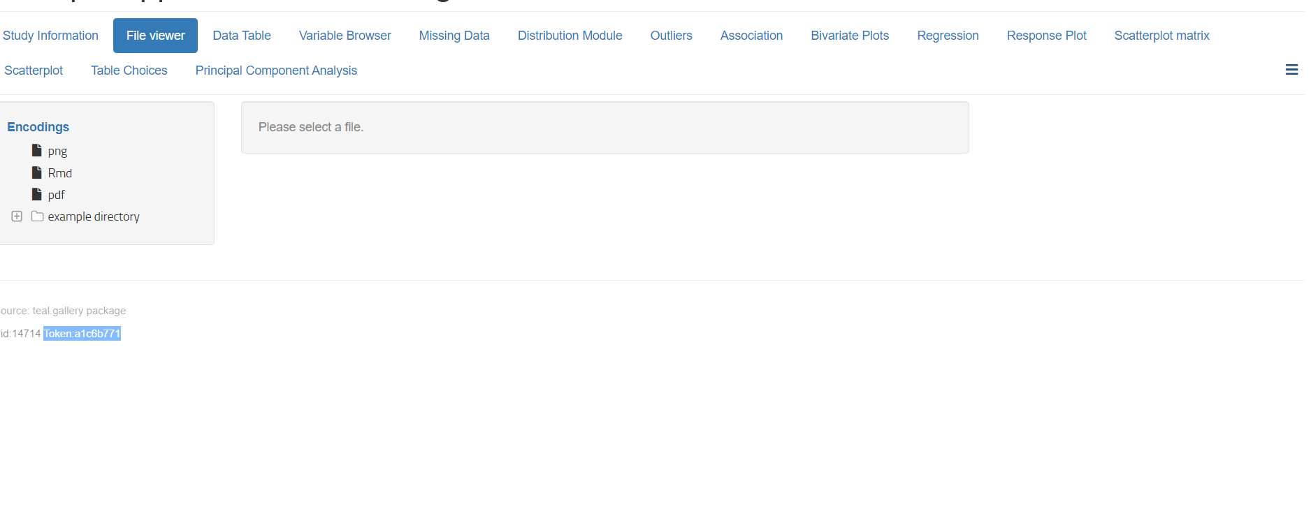 Clicking on the hamburger icon when `filters = NULL` in `module()` shows empty space · Issue ...