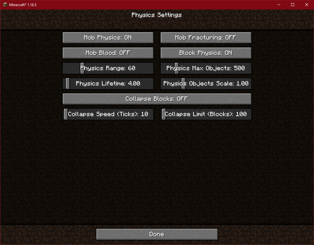 Rendering bug with Ice and Fire · Issue #179 · haubna/PhysicsMod · GitHub