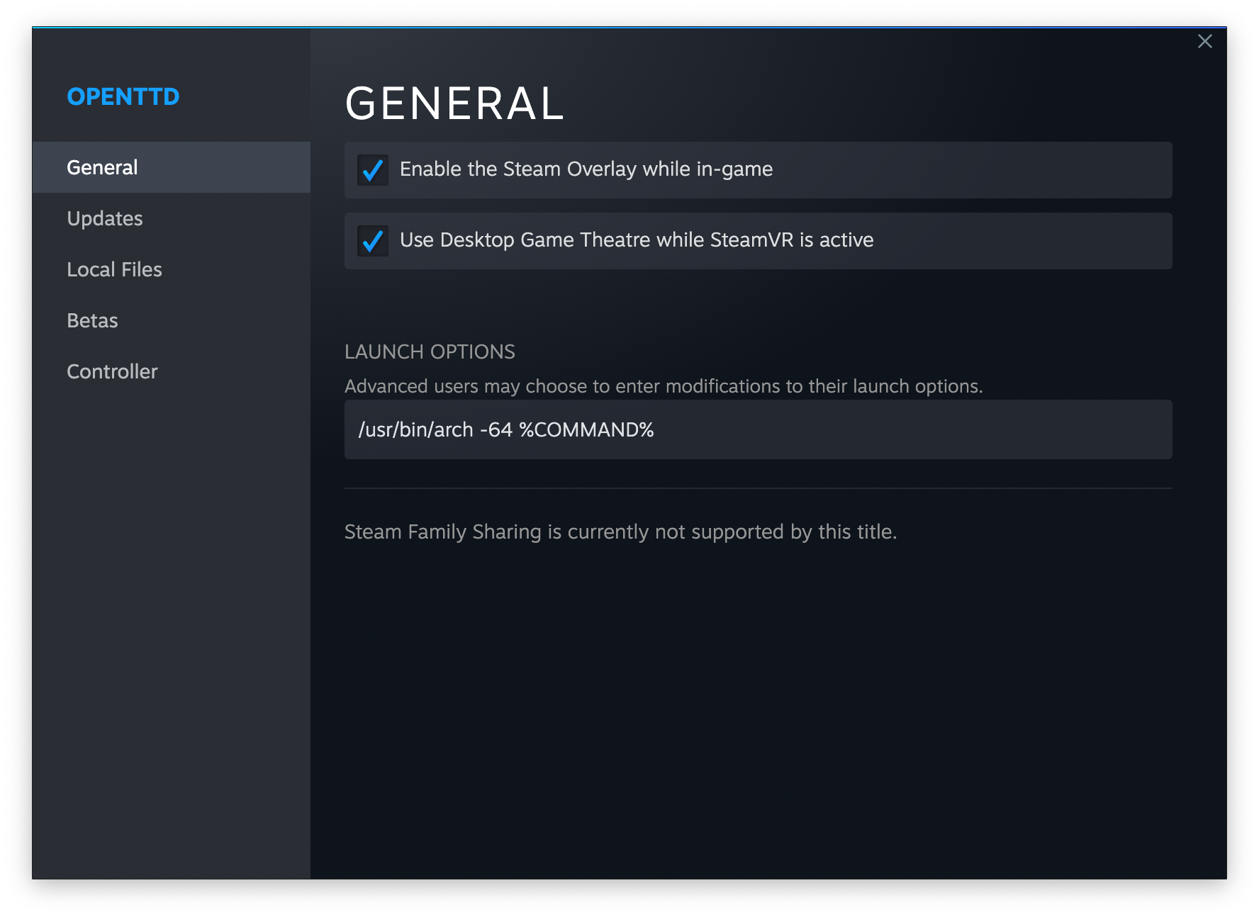 [Bug]: Steam launches Intel variant instead of Apple Silicon variant · Issue #10592 · OpenTTD ...
