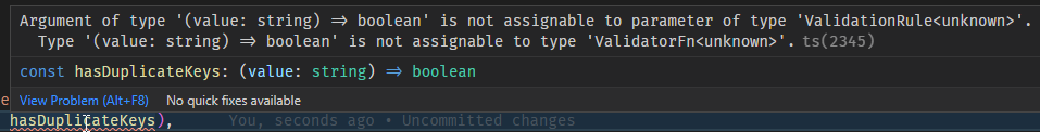 How Do Get Typescript And Usevuelidate With Custom Validators To Work · Issue 879 · Vuelidate 
