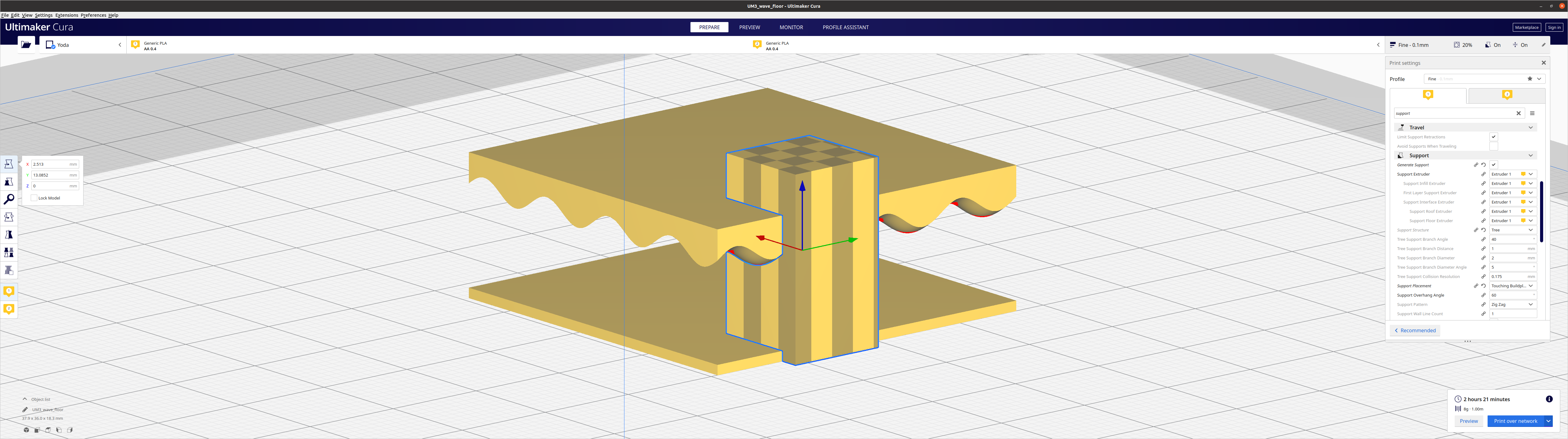 Custom supports to work along with tree supports · Issue #8325 ...