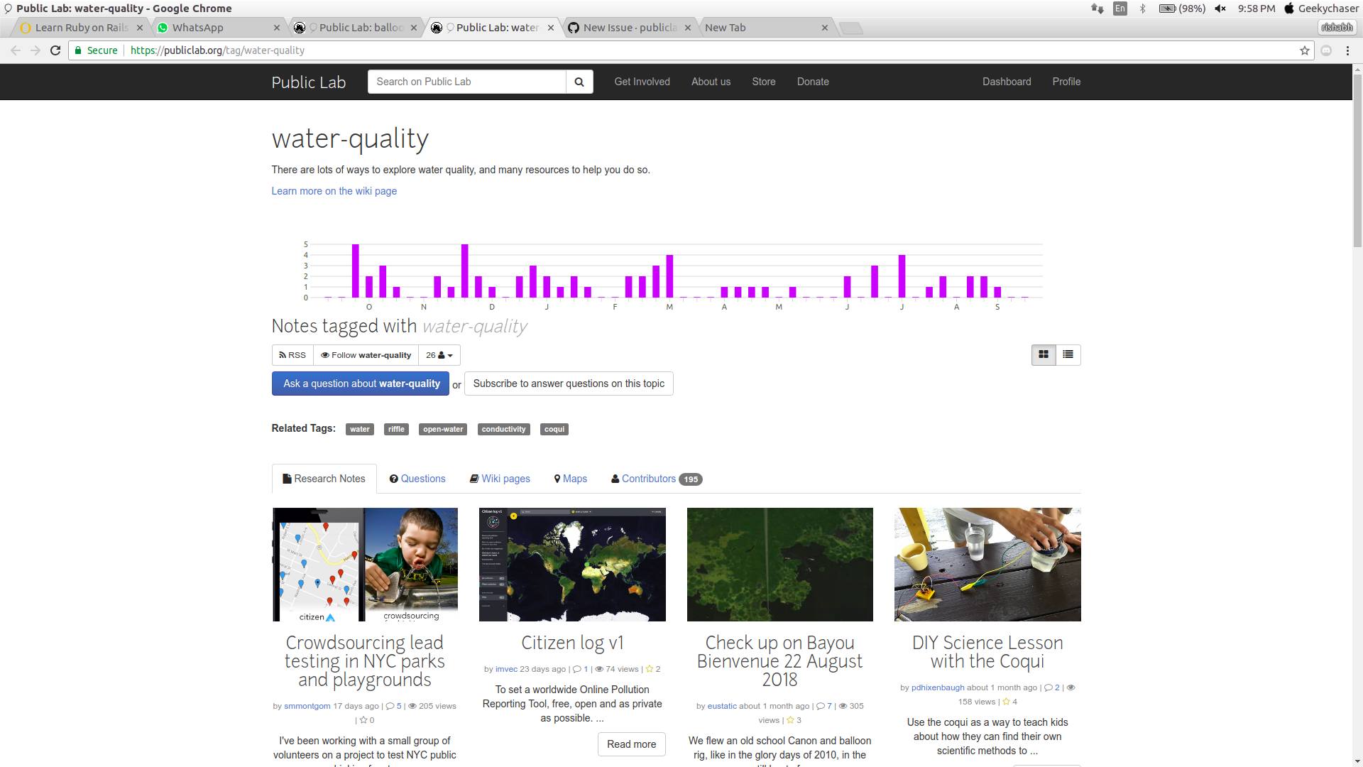 Clicking suggested tag names should enter them into the tag input · Issue #154 · publiclab ...