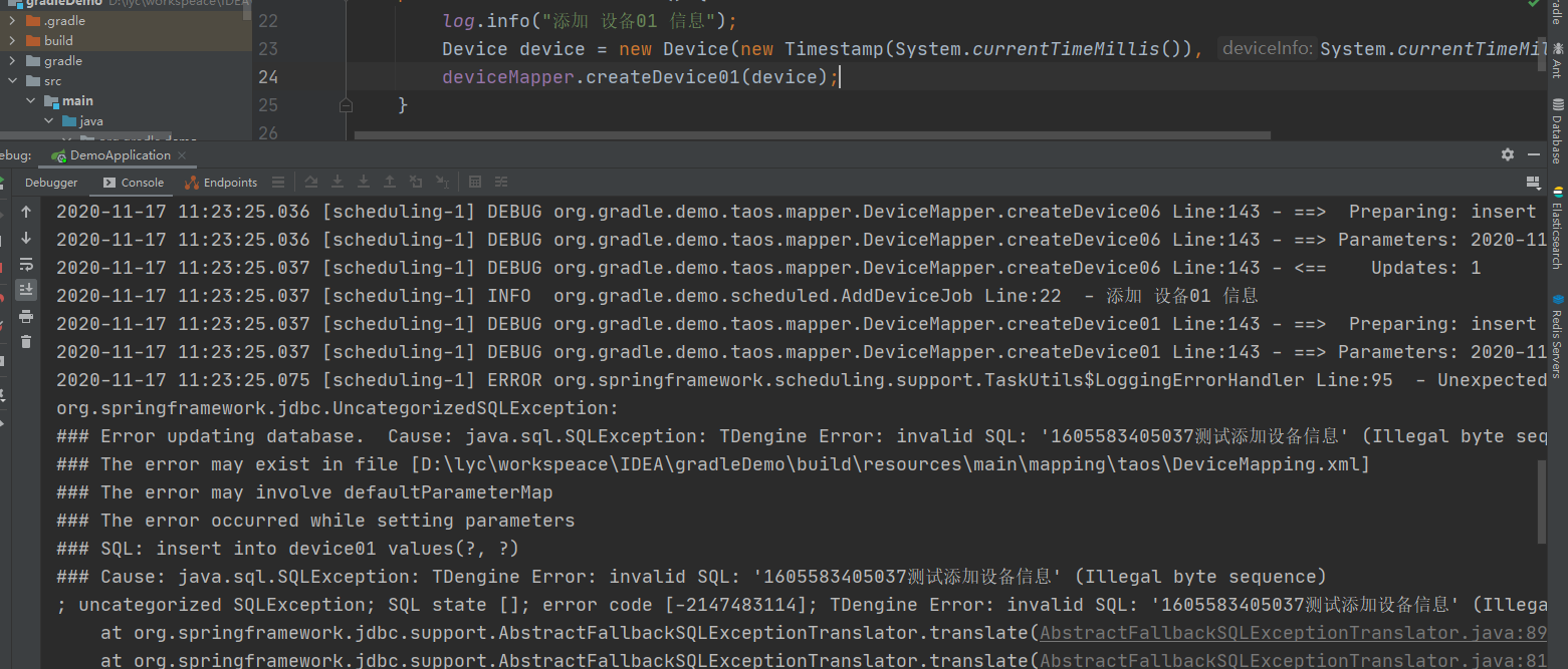 Failed To Insert Chinese Characters · Issue 4245 · Taosdatatdengine