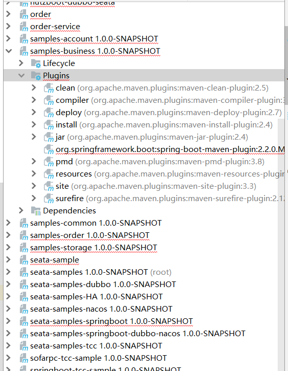 maven plugin is missing · Issue #188 · apache/incubator-seata-samples · GitHub