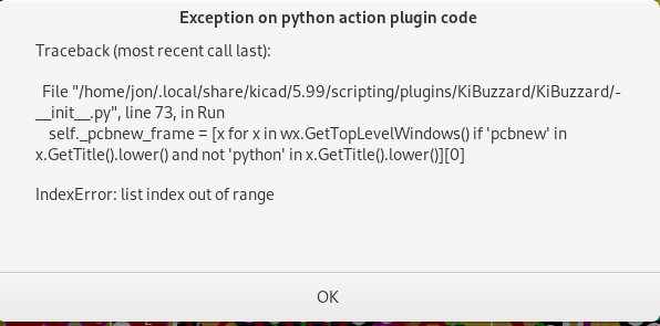 Index out of range error · Issue #19 · gregdavill/KiBuzzard · GitHub