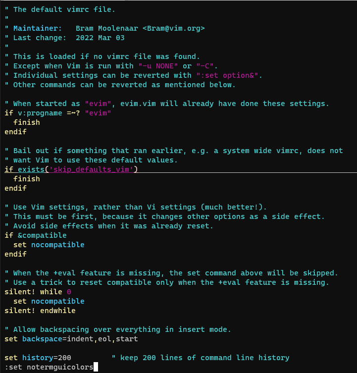 Cursorline behavior different in Gvim Windows and Vim in terminal. · Issue #10241 · vim/vim · GitHub