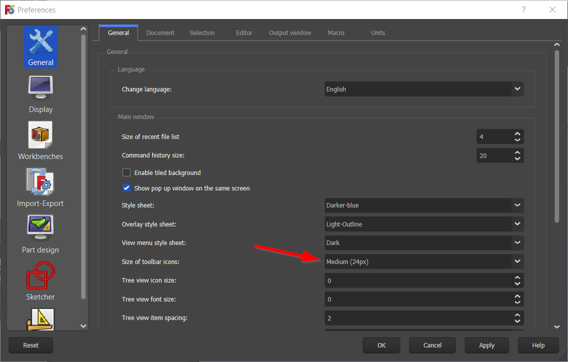 Different size of UI elements compared to older Link branch builds · Issue #707 · realthunder ...