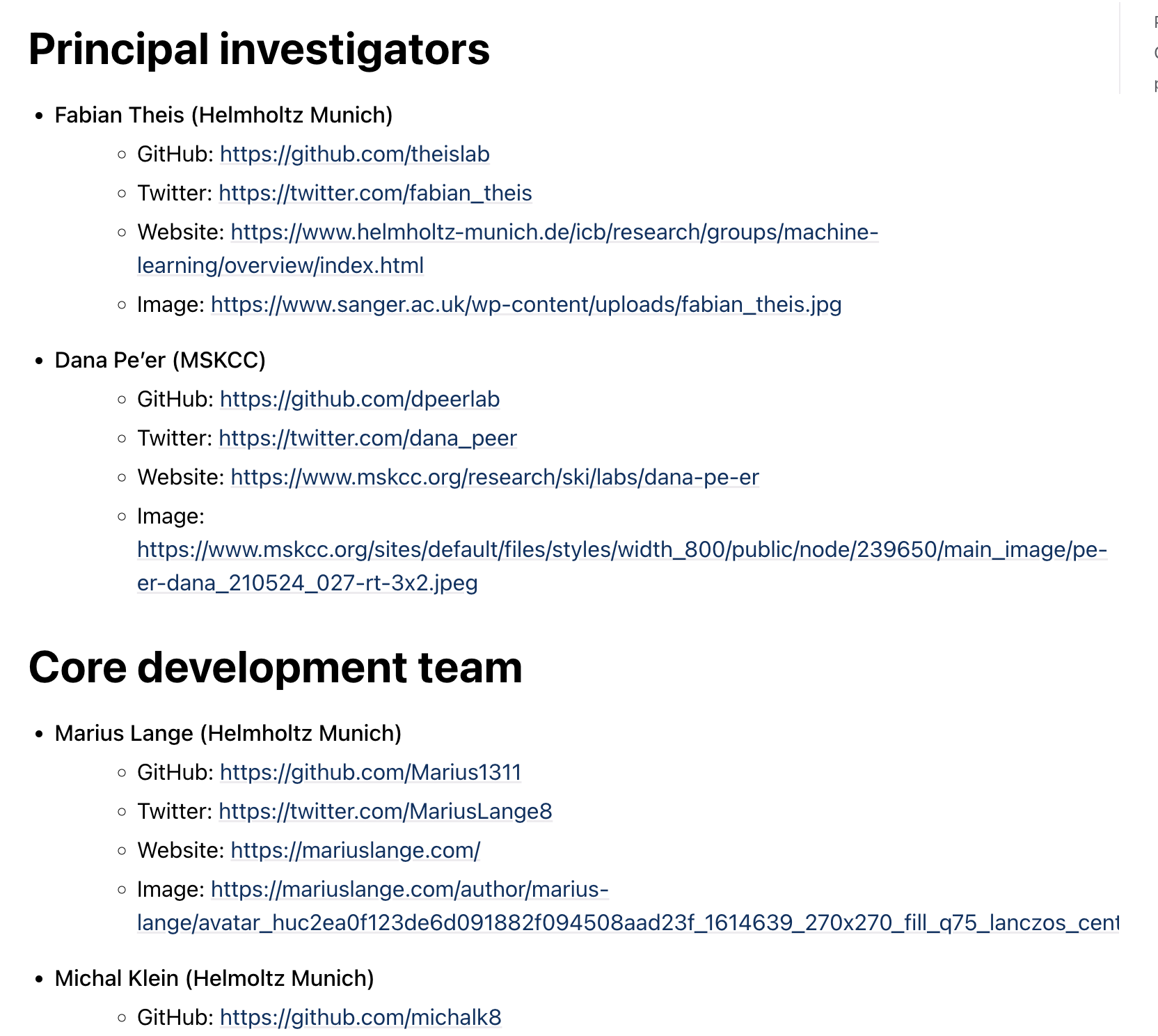 Prettify the Teams page · Issue #956 · theislab/cellrank · GitHub