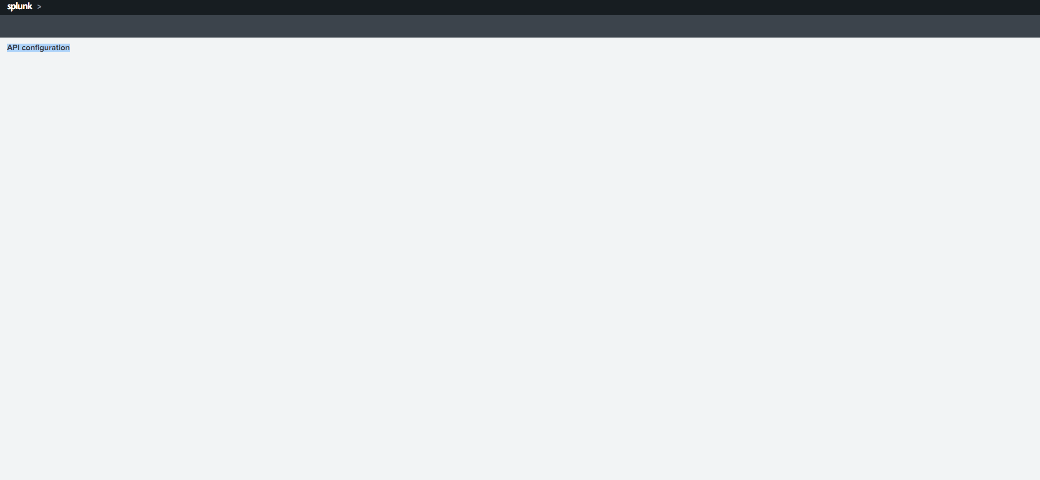 Wazuh V322 And Splunk 71 Api Configuration Page · Issue 59 · Wazuhwazuh Splunk · Github