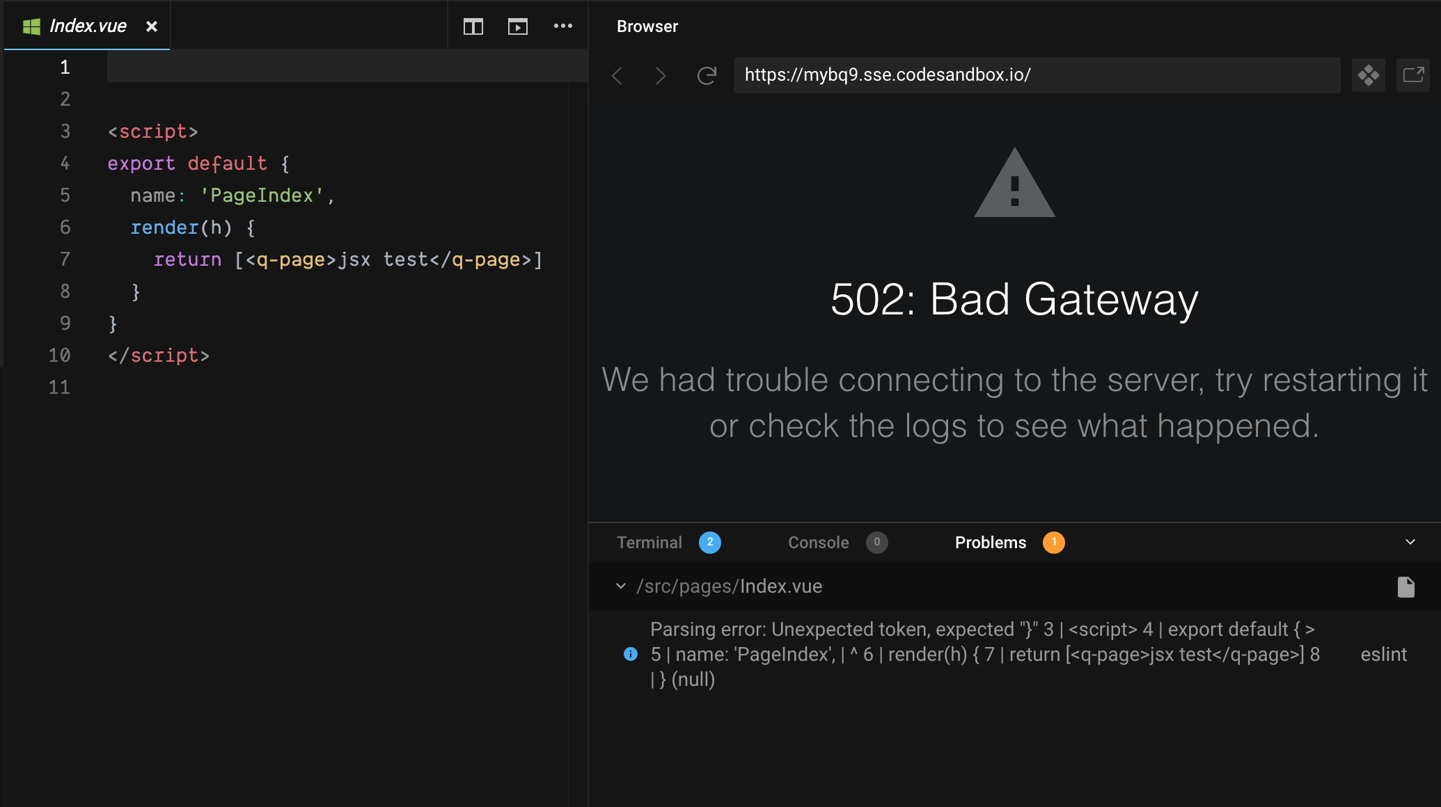Why not quasar support JSX? · Issue #7672 · quasarframework/quasar · GitHub