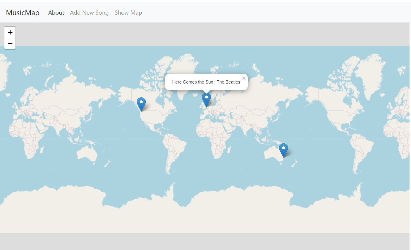 GitHub - emmeline2/MusicMap
