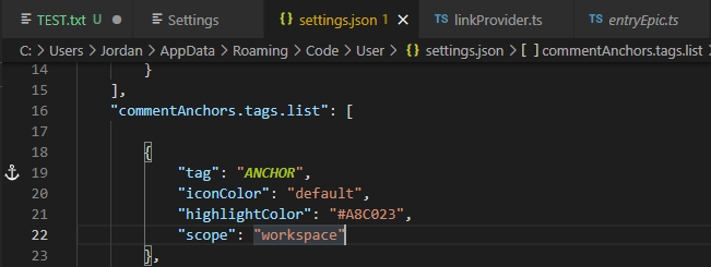 Epic anchors not working · Issue #117 · StarlaneStudios/vscode-comment-anchors · GitHub