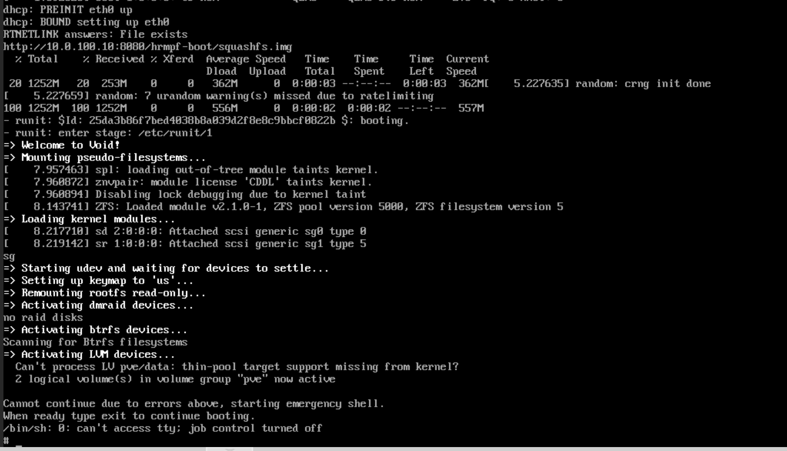 Please add support for hrmpf · Issue #993 · netbootxyz/netboot.xyz · GitHub
