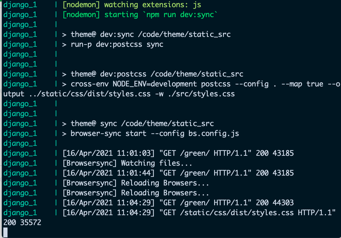 If I Use Docker To Run Dev Server For Local Dev Env How Do I Run The Tailwind Server · Issue