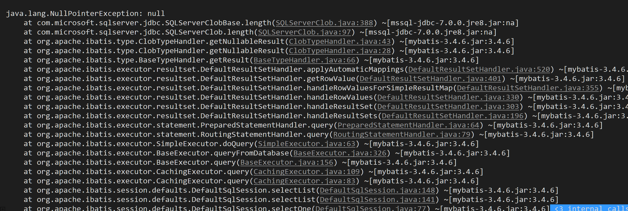 sqlserver text 类型 · Issue #579 · baomidou/mybatis-plus · GitHub