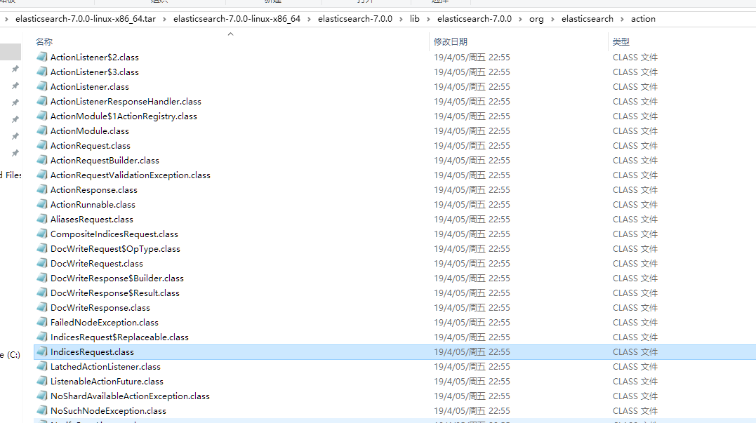 java.lang.ClassNotFoundException: org.elasticsearch.action.GenericAction · Issue #41260 ...