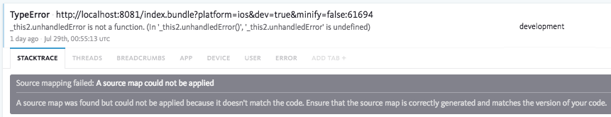 Fastlane sourcemaps Integration · Issue #1037 · bugsnag/bugsnag-js · GitHub