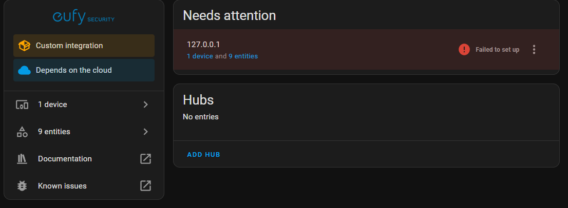 Previously working integration now fails to start with 'schema_incompatible' · Issue #925 ...