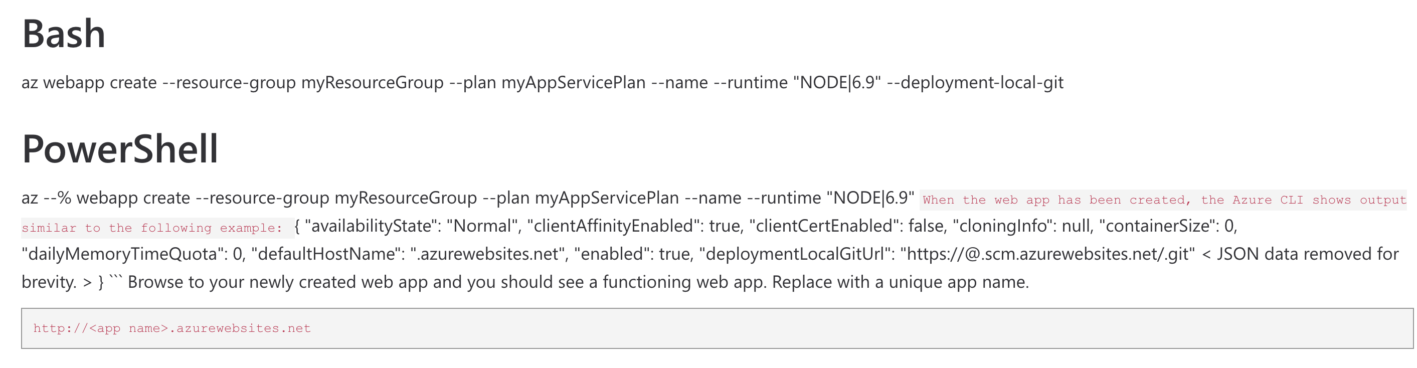 Documentation Rendered Incorrectly In Quickstart · Issue 16 · Azure Sampleskey Vault Node