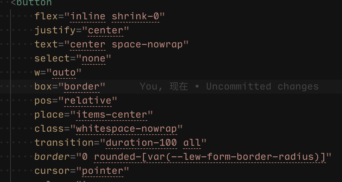 【Attributify mode】It doesn't seem to support white-space？ · Issue #1302 · unocss/unocss · GitHub