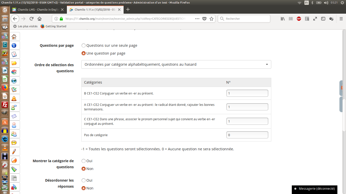 Perte de la catégorie de la question lors de la copie de l'exercice · Issue #2351 · chamilo ...