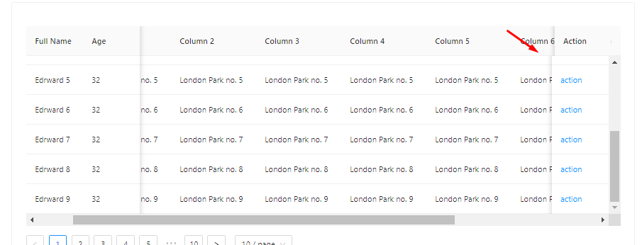 Table->Fixed Right column is shifted · Issue #26661 · ant-design/ant-design · GitHub