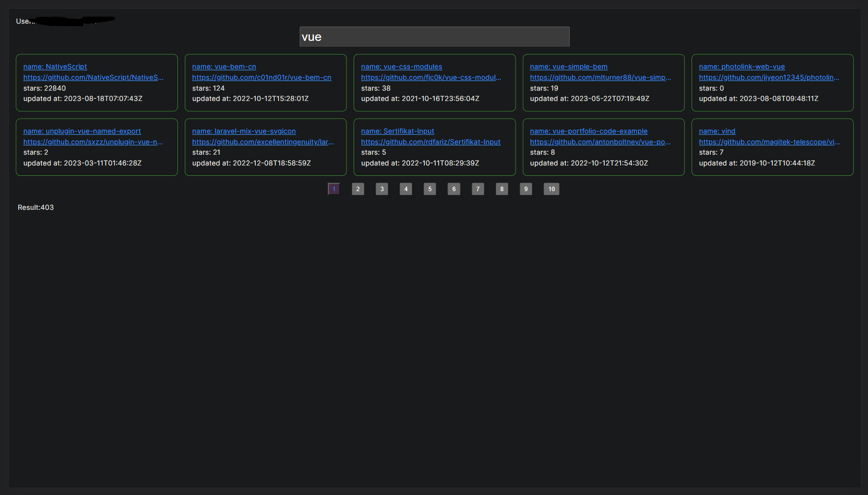 Github Merlinemrisreact Repo Explorer Github Repository Is Written In React Typescript Using