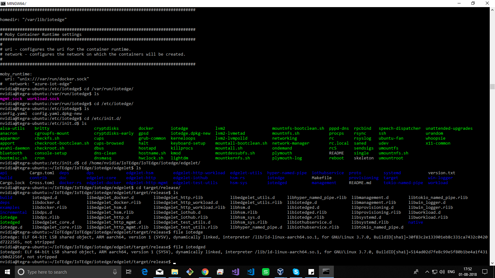 Created IoT Edge for arm64 - NVIDIA Tegra Jetson TX2 - package · Issue ...