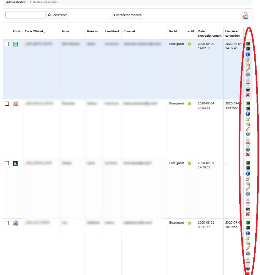 Display of the Users List (from Admin panel) · Issue #3496 · chamilo ...