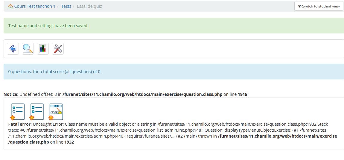 Quiz : bug with immediate feedback or feedback as popup (linked with admin setting : enable quiz ...