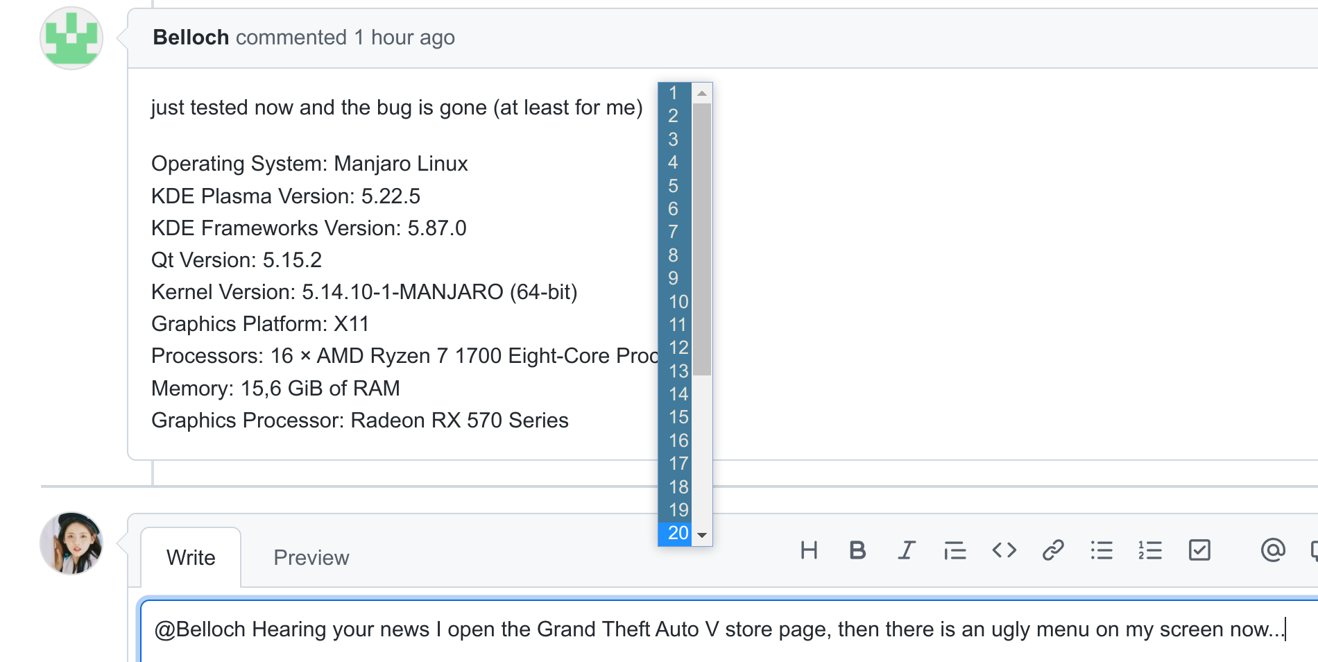 Various drop down menus stuck on screen · Issue #7825 · ValveSoftware ...