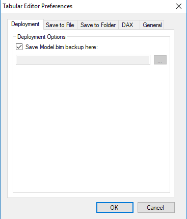 Metadata Backup · Issue #101 · TabularEditor/TabularEditor · GitHub