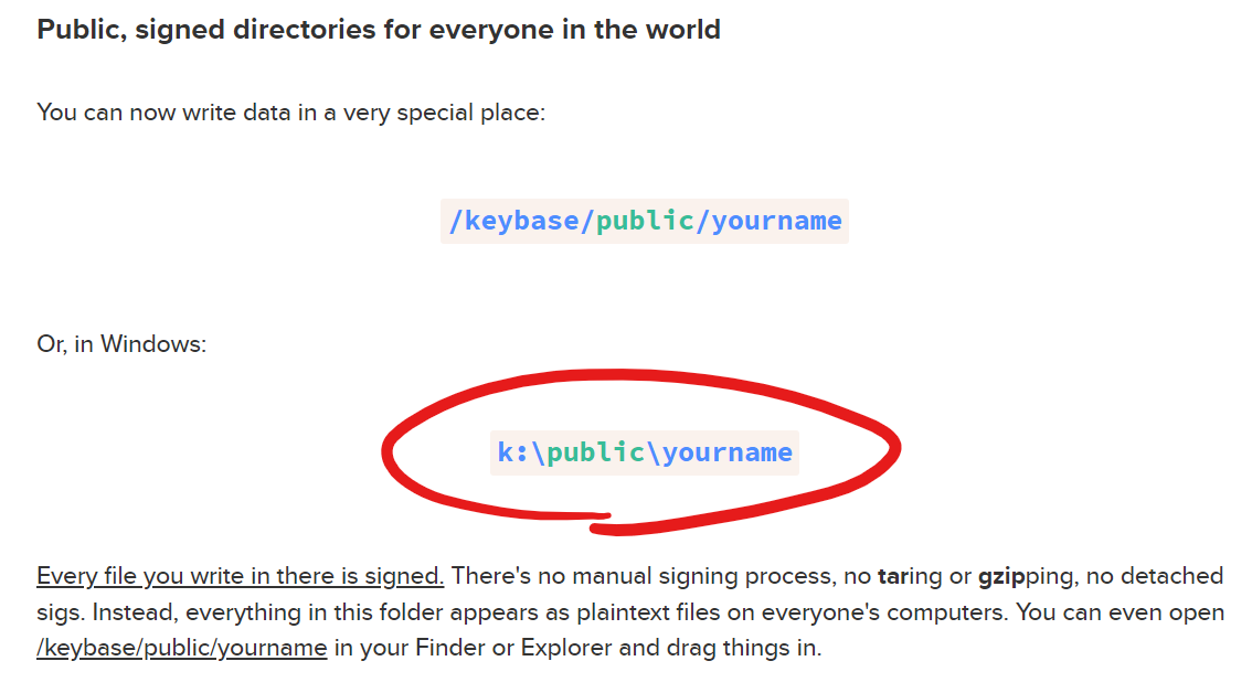 No "K:" drive when syncing files on Windows 10 · Issue #23331 · keybase/client · GitHub