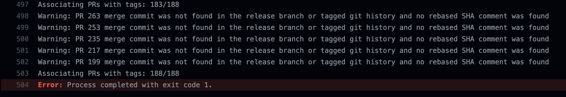 `gsub!': can't modify frozen String (FrozenError) causing changelog generator exiting with error ...
