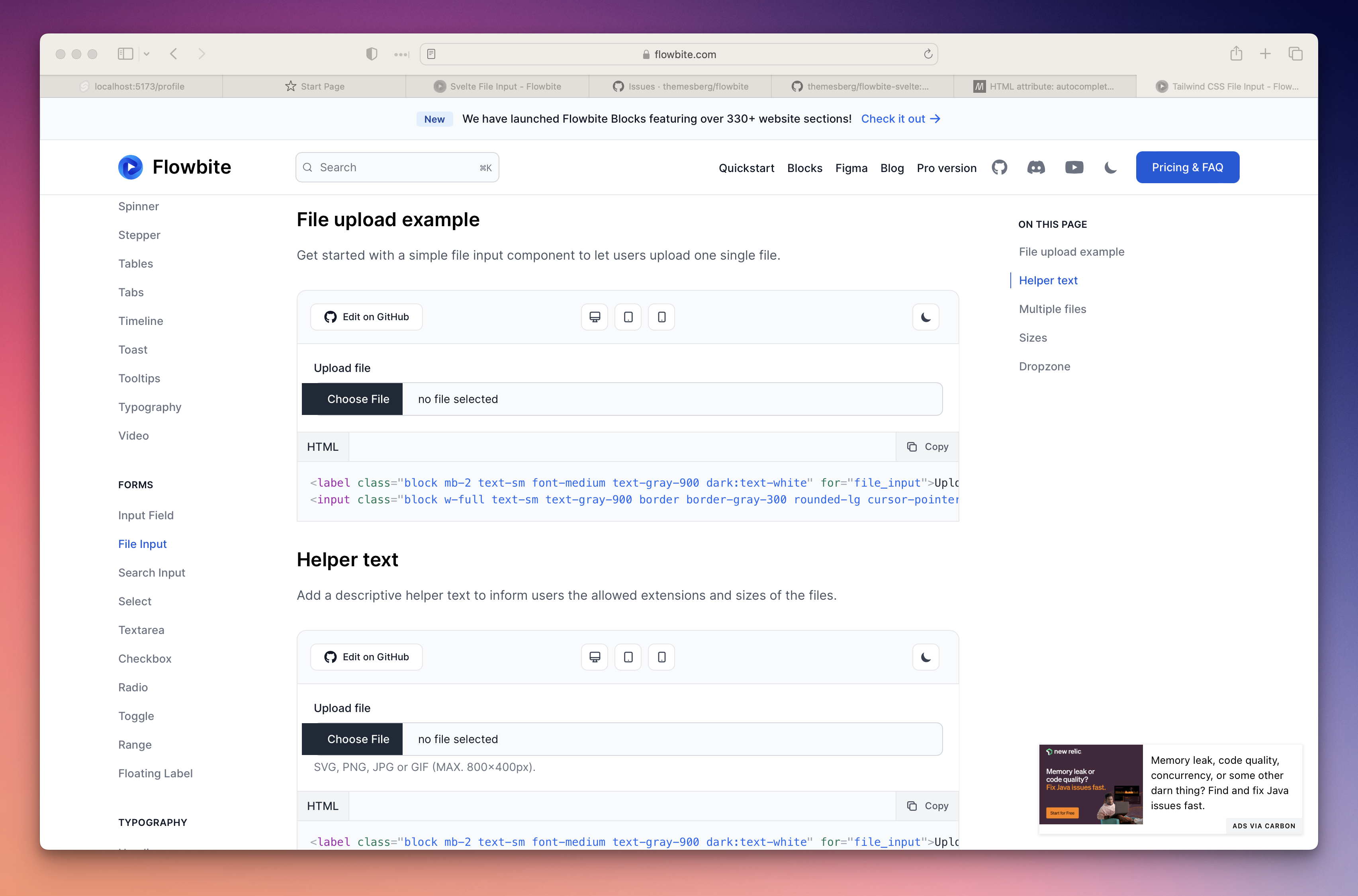 File Input Button Not Rendering Properly In Safari · Issue 578 