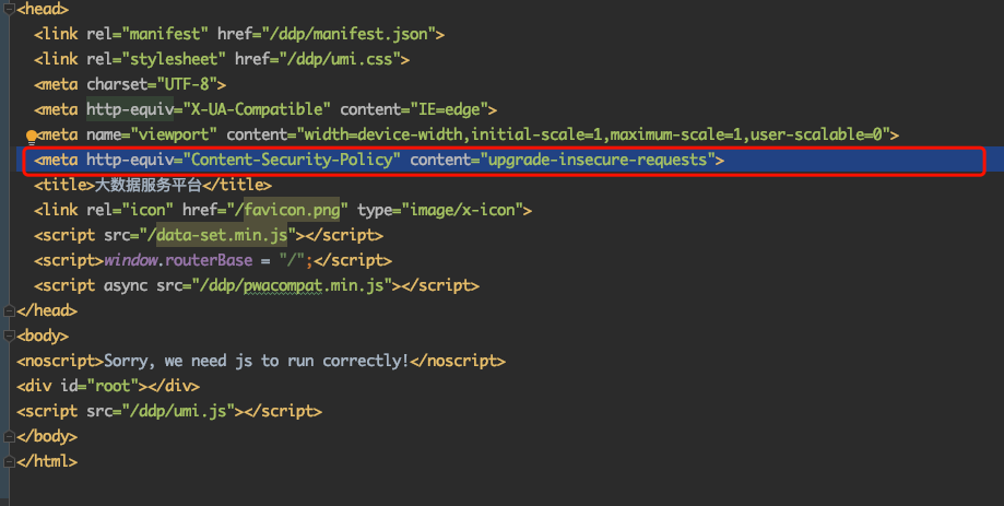 为什么打包后会生成一个 这样的标签,导致所有静态资源访问地址都加了https,无法访问静态资源 · Issue #6145 · ant-design/ant-design-pro · GitHub