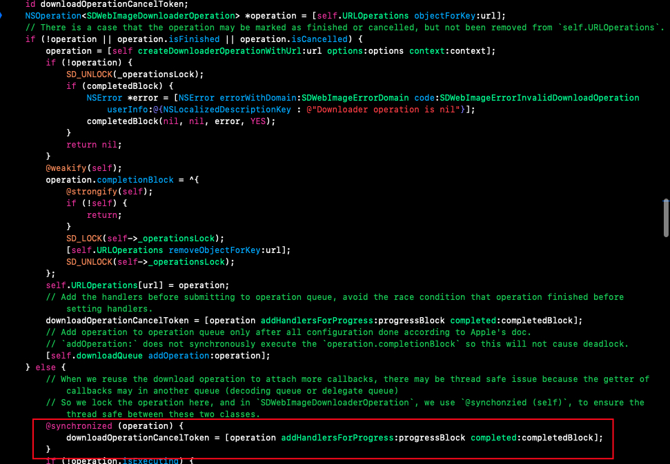 关于线程安全的疑问 · Issue #3135 · SDWebImage/SDWebImage · GitHub