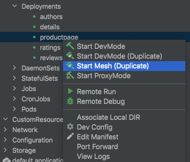 Mesh DevMode模式：加特殊header和不加特殊header返回结果都是一样的了 · Issue #1364 · nocalhost/nocalhost · GitHub