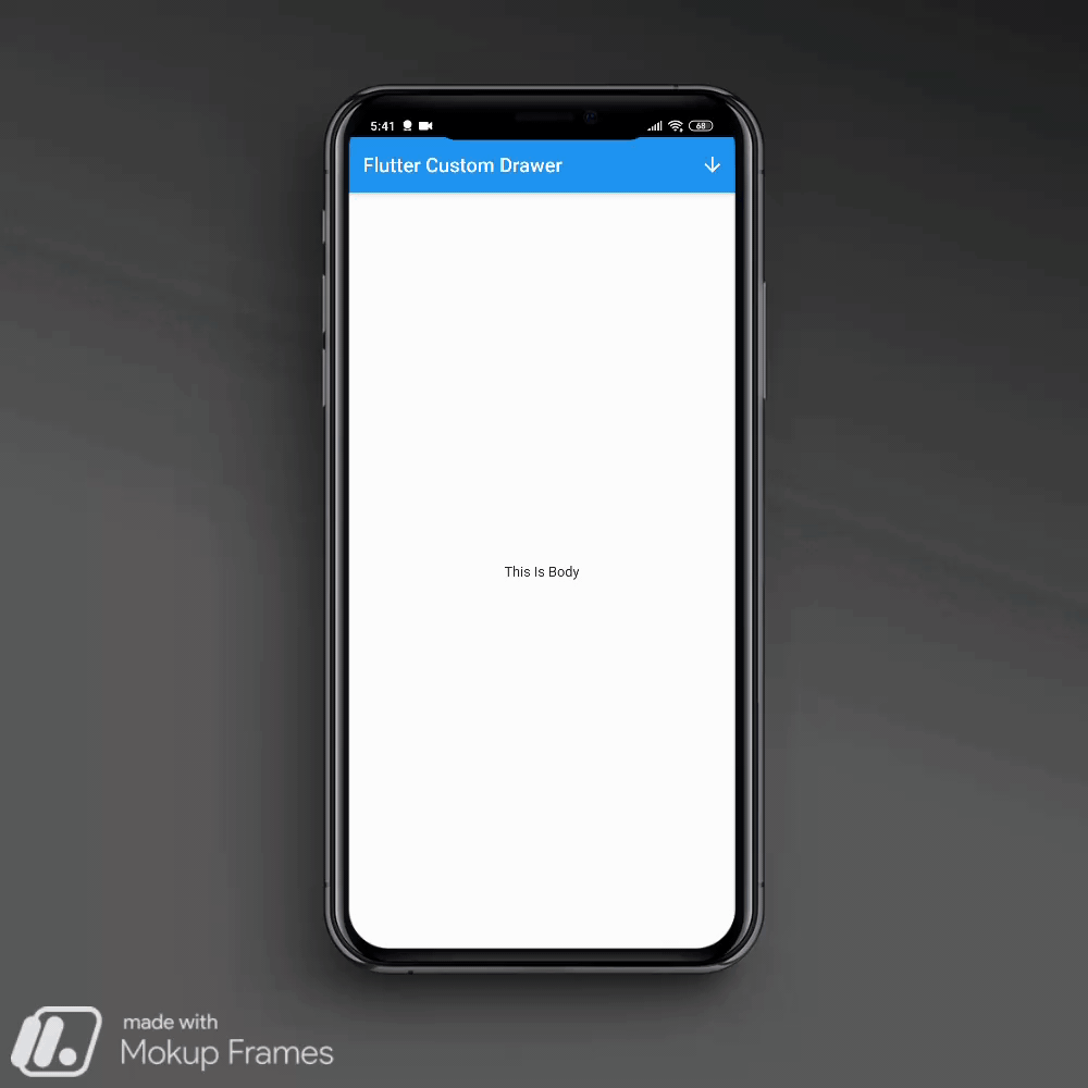 GitHub - AbirAhsan/CustomDrawer: It's simple Flutter Mobile App UI ...