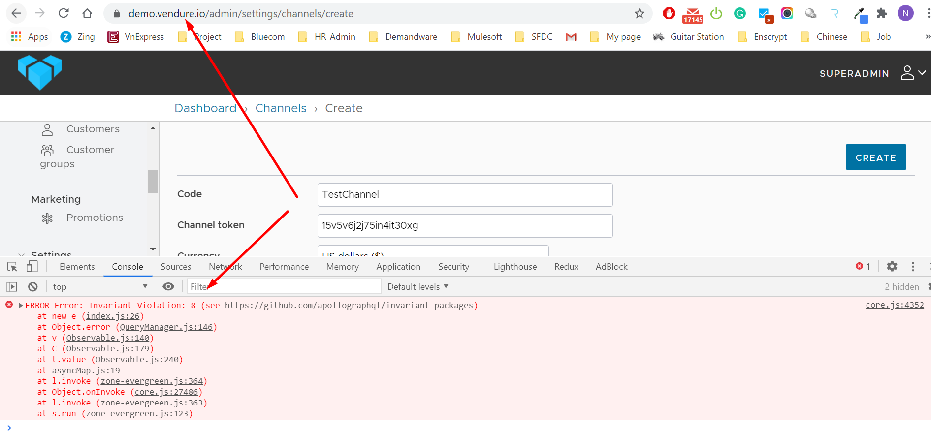 AdminUI - Channel Issues after upgrade to v0.16.0 · Issue #496 · vendure-ecommerce/vendure · GitHub