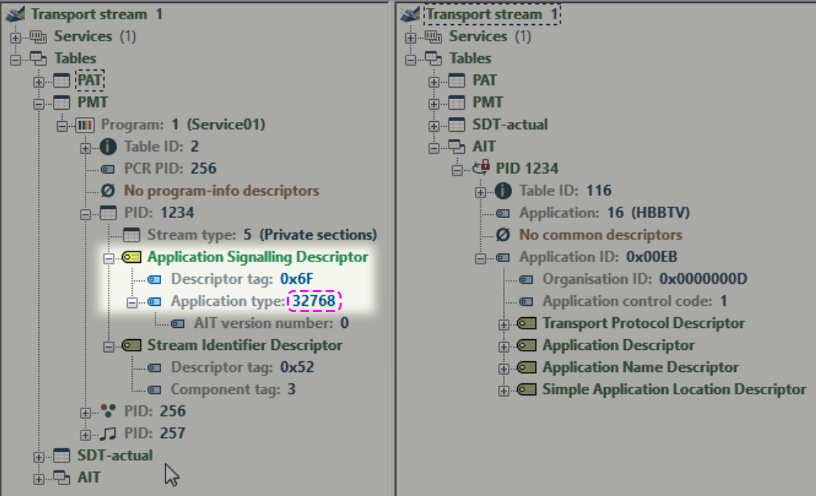 application type in XML starts at 32768 instead of 0 · Issue #1187 · tsduck/tsduck · GitHub
