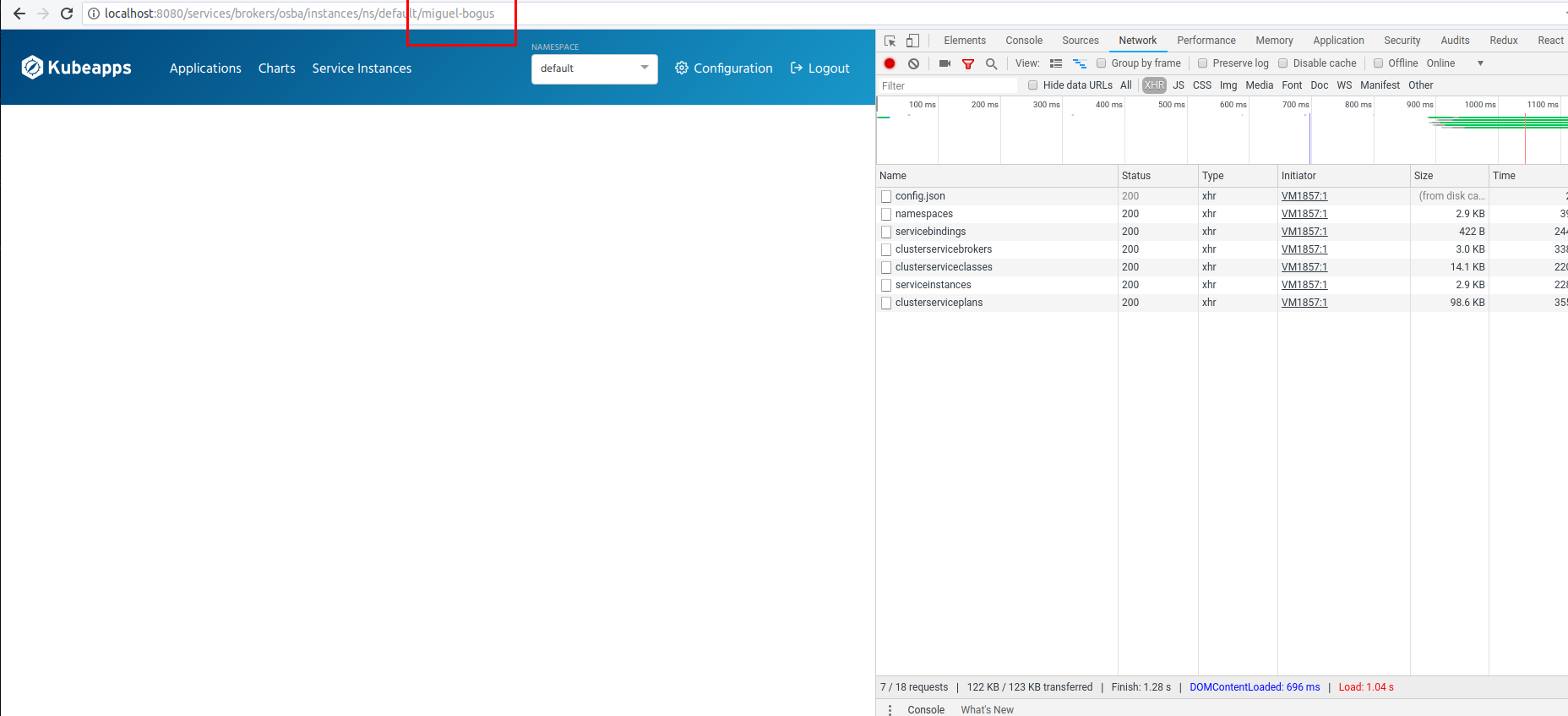 Access To A Non Existing Service Instance Should Return 404 · Issue 454 · Vmware Tanzu Kubeapps