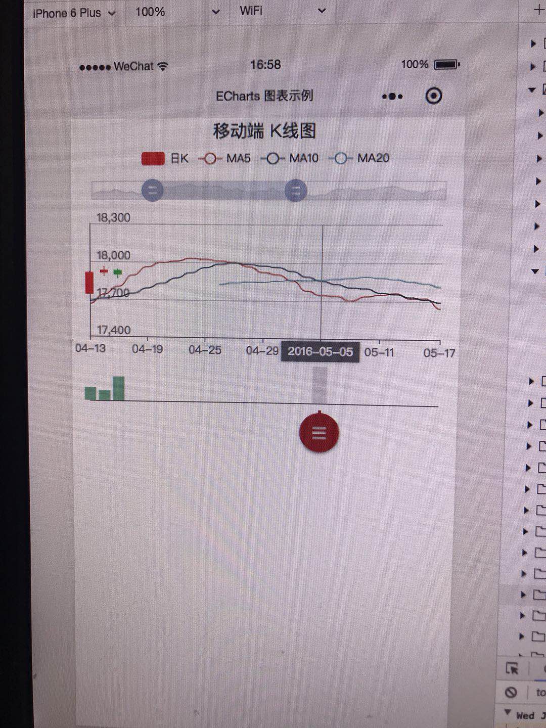 移动端 K线图 在小程序上组件丢失 显示不全 · Issue #222 · ecomfe/echarts-for-weixin · GitHub