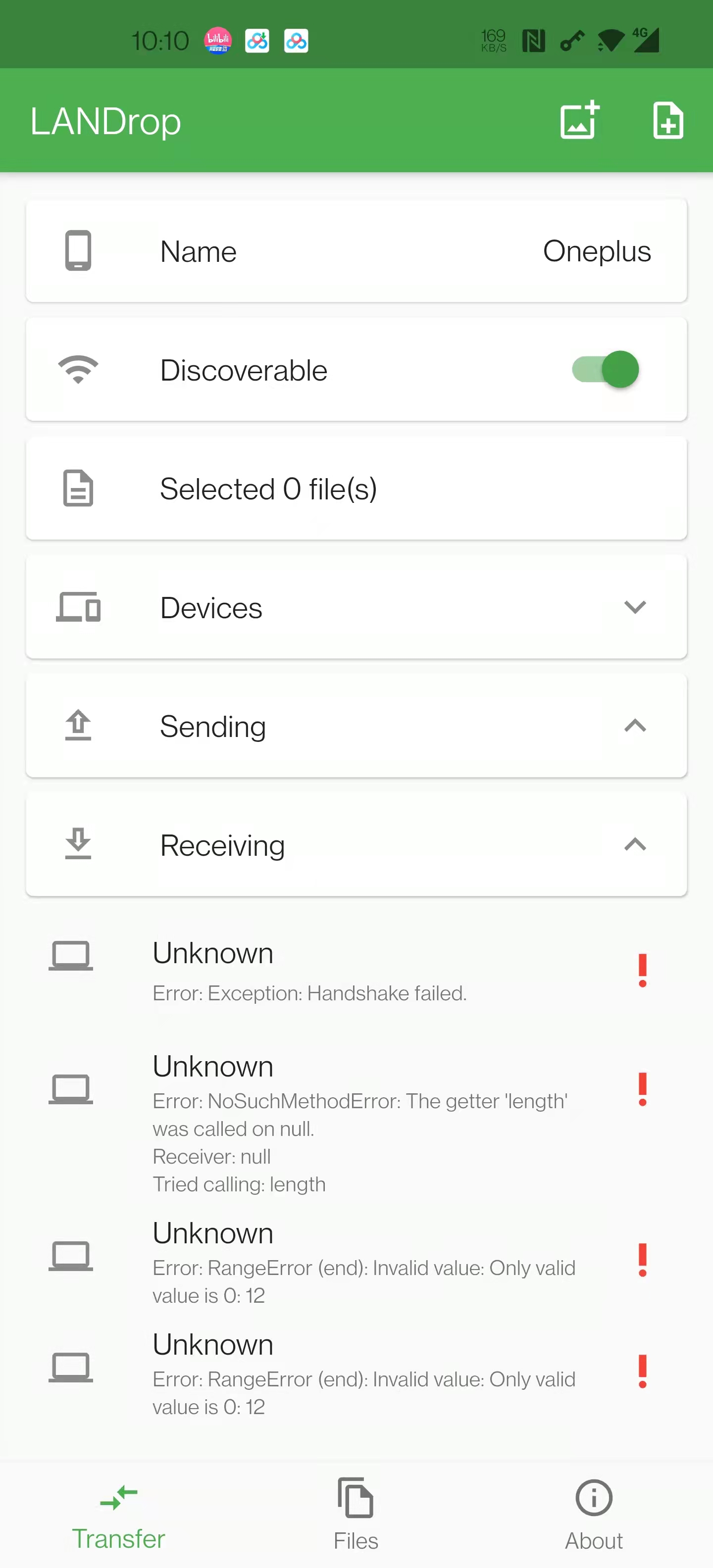 求助：当内网是由tailscale vpn建立时，设备之间无法互相发现 · Issue #56 · LANDrop/LANDrop · GitHub