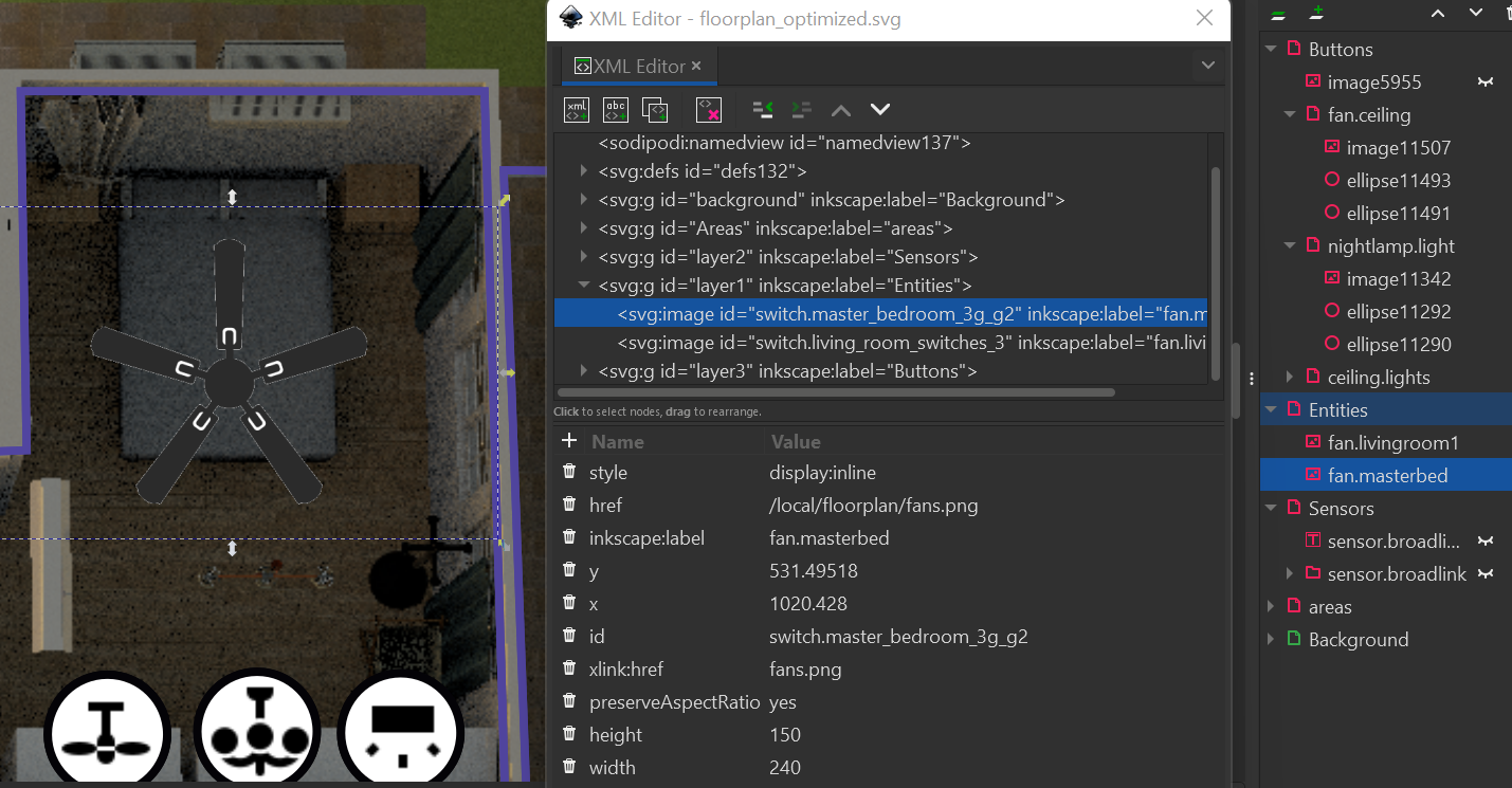 Using the same id for several SVG? · ExperienceLovelace ha-floorplan ...