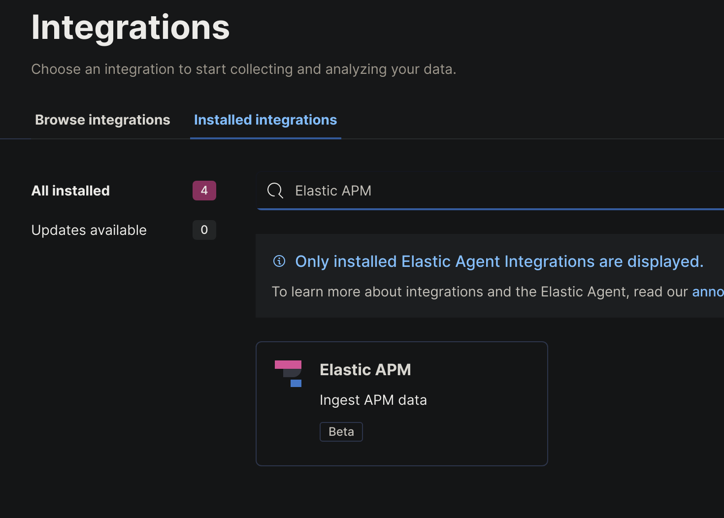 [APM] Discoverability of APM Elastic Agent integration · Issue #117263 · elastic/kibana · GitHub