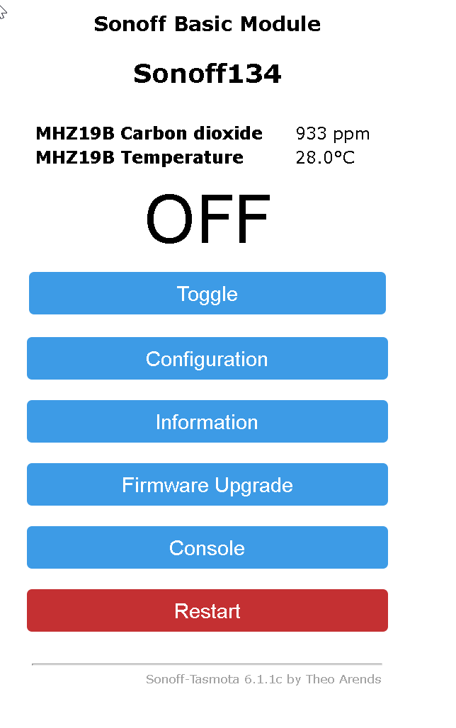 MHZ19B causes exceptions on Sonoff Basic · Issue #3371 · arendst/Tasmota · GitHub