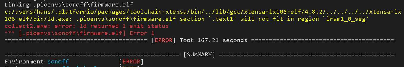 Linker error with stage core · Issue #6047 · arendst/Tasmota · GitHub